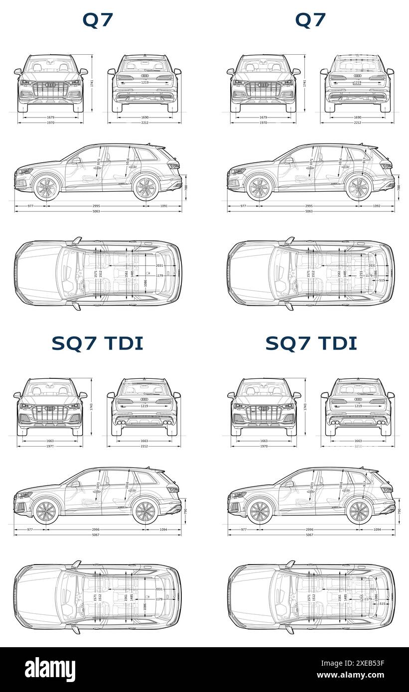 Audi a8 Stock Vector Images - Alamy