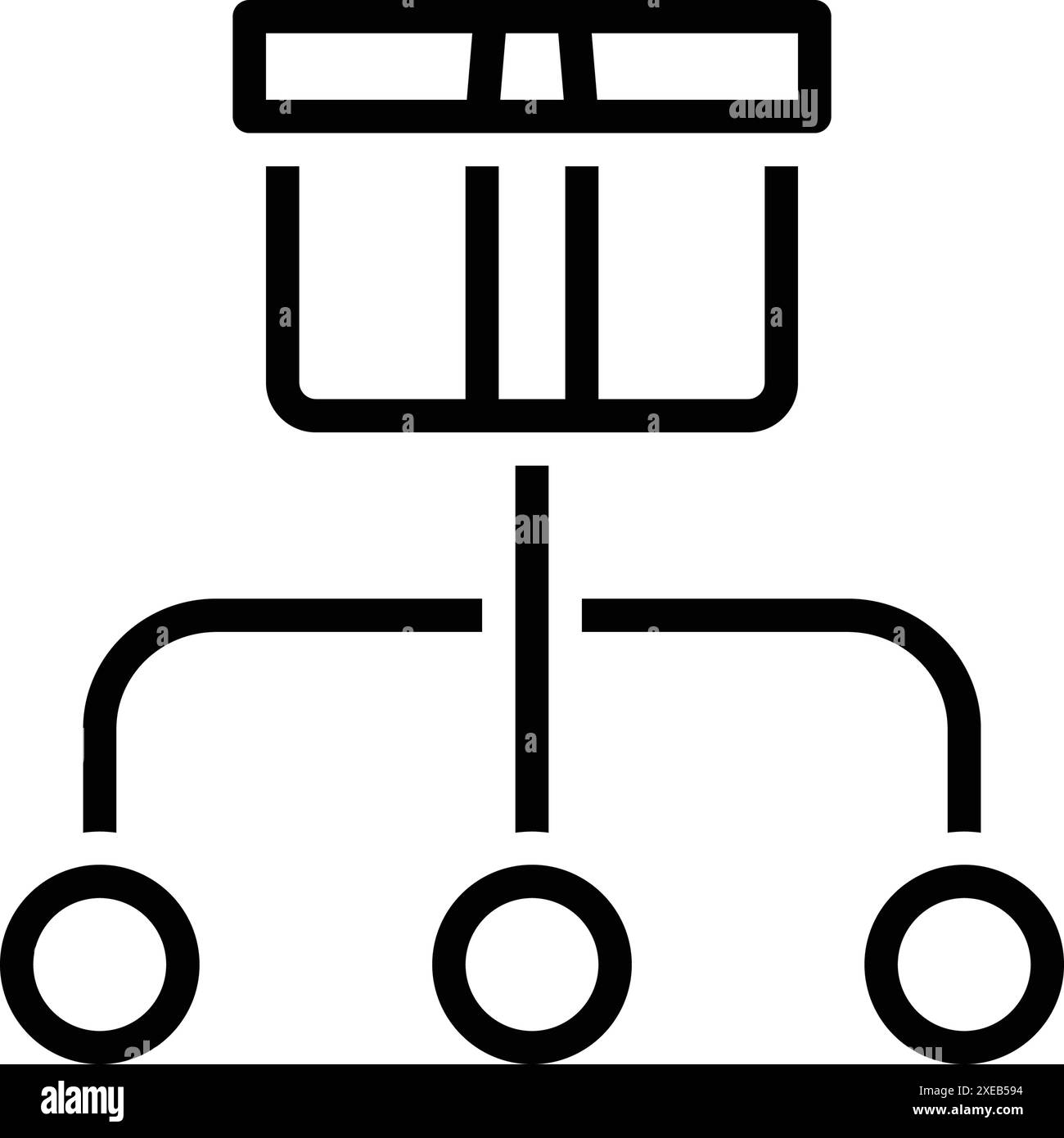 Icon for divide,partition Stock Vector Image & Art - Alamy