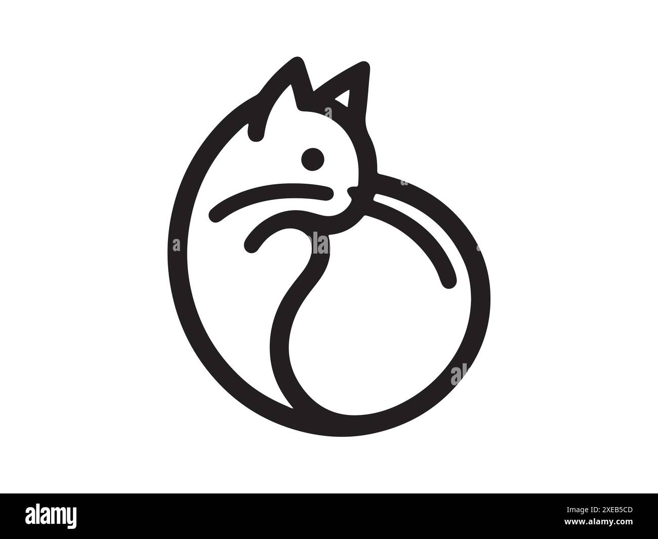 Vector wildlife art Black and White Stock Photos & Images - Alamy