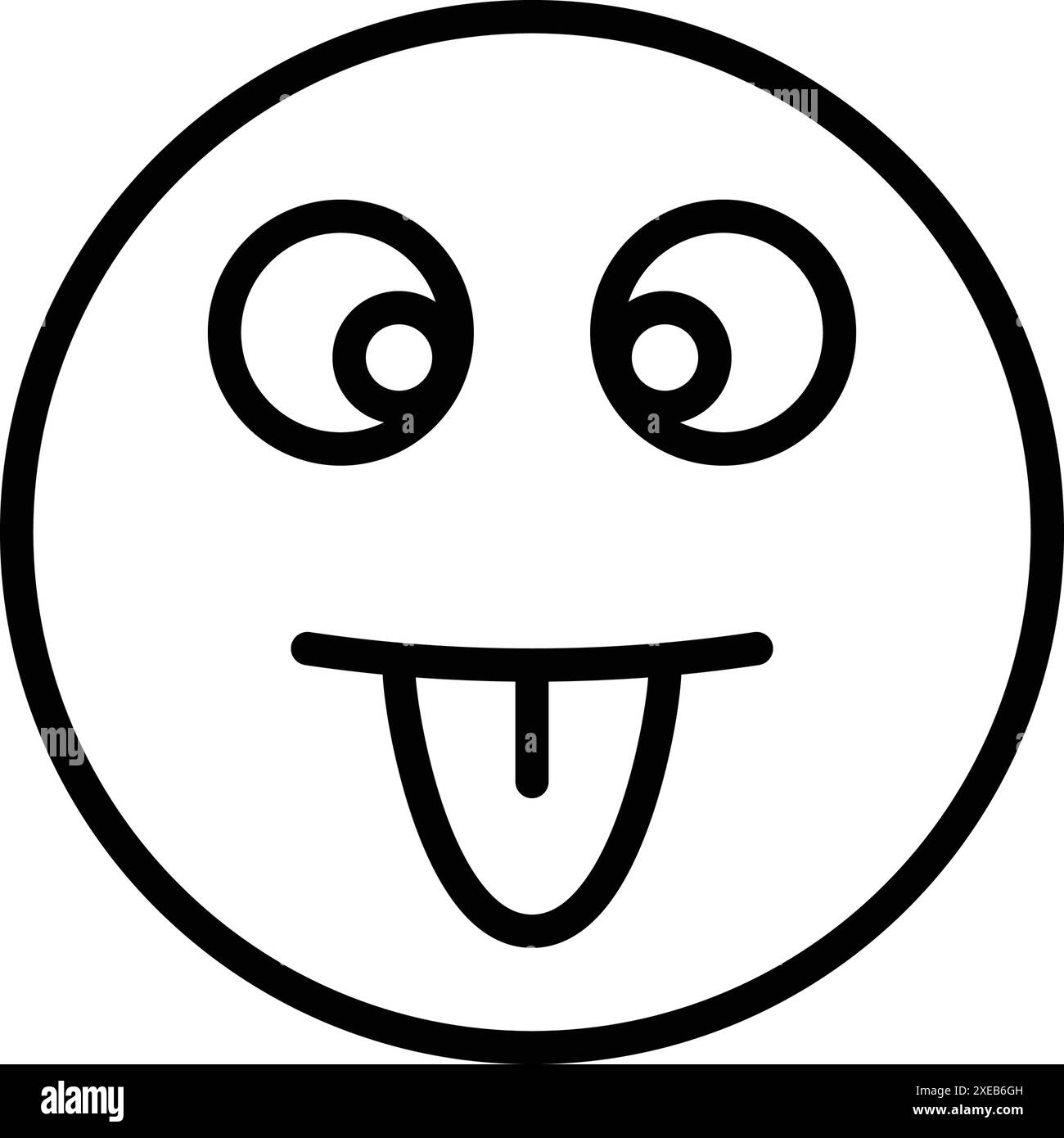 Icon for crazy,mad Stock Vector Image & Art - Alamy