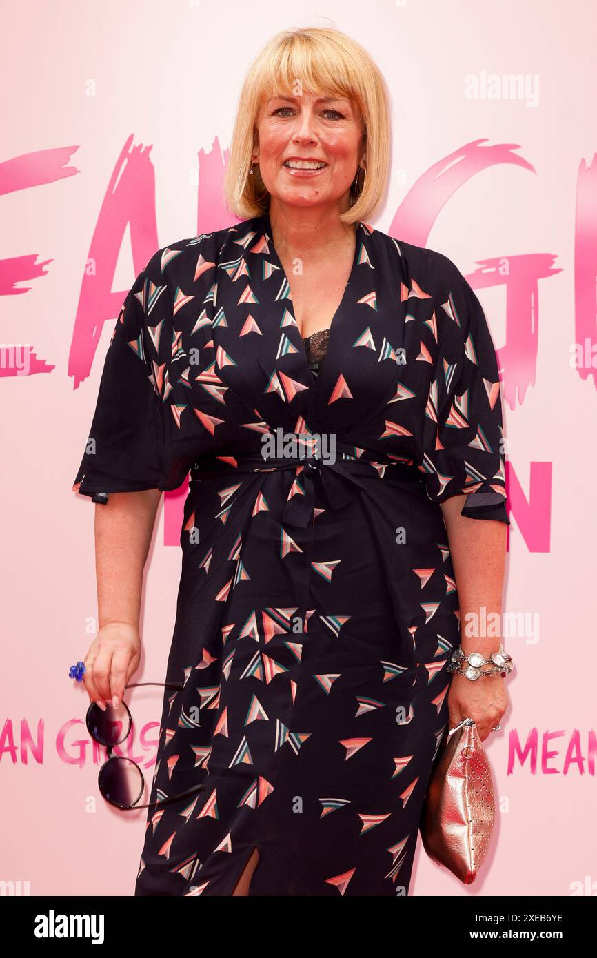 London, UK. 26th June, 2024. Fay Ripley attends the Mean Girls Musical ...