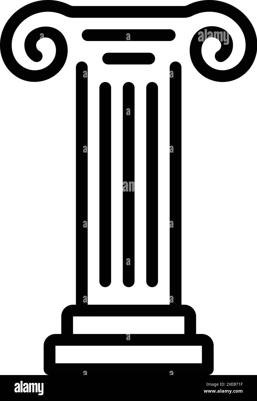 Icon for column,architecture Stock Vector Image & Art - Alamy