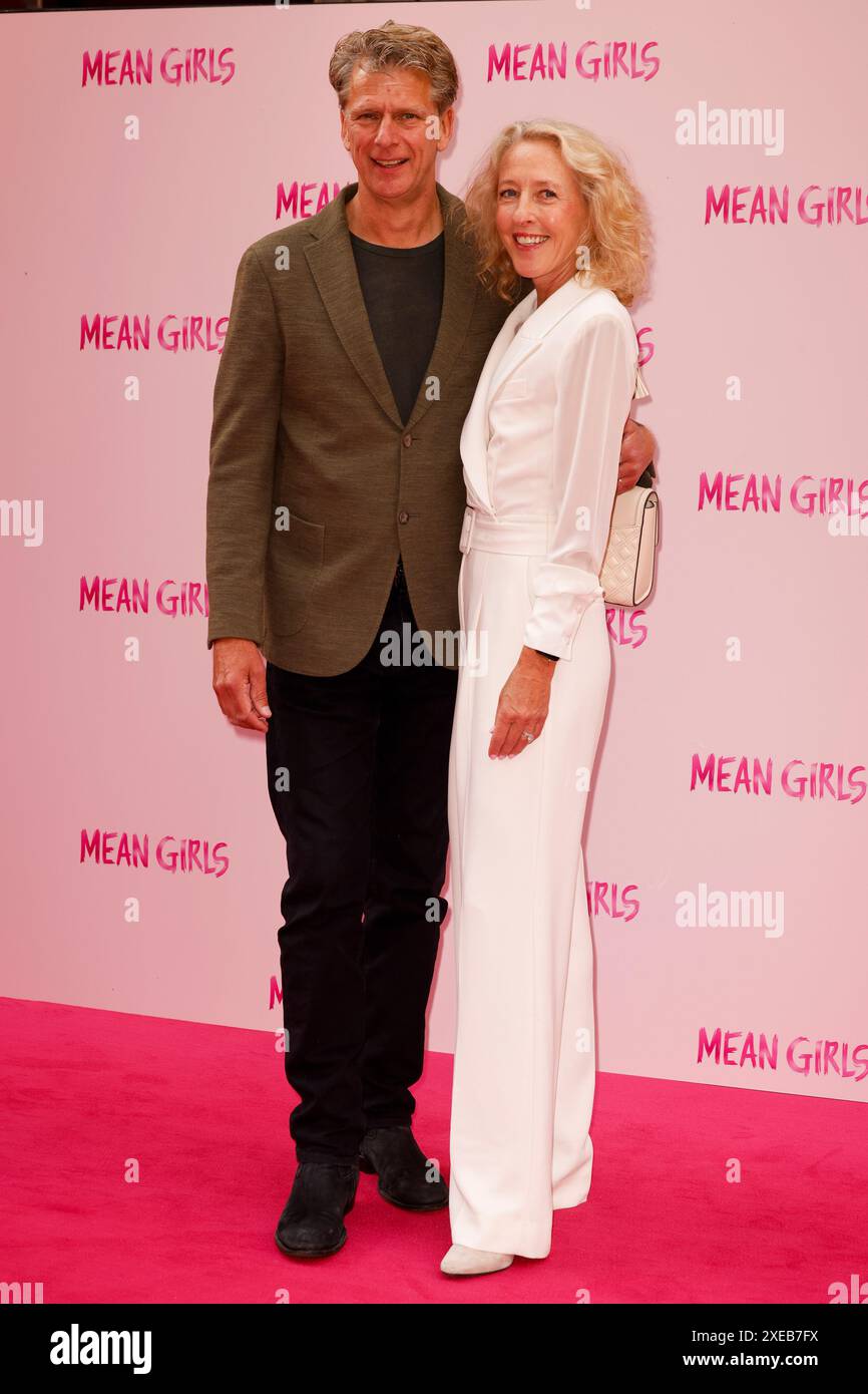 London, UK. 26th June, 2024. Andrew Castle and Sophia Castle attend the ...