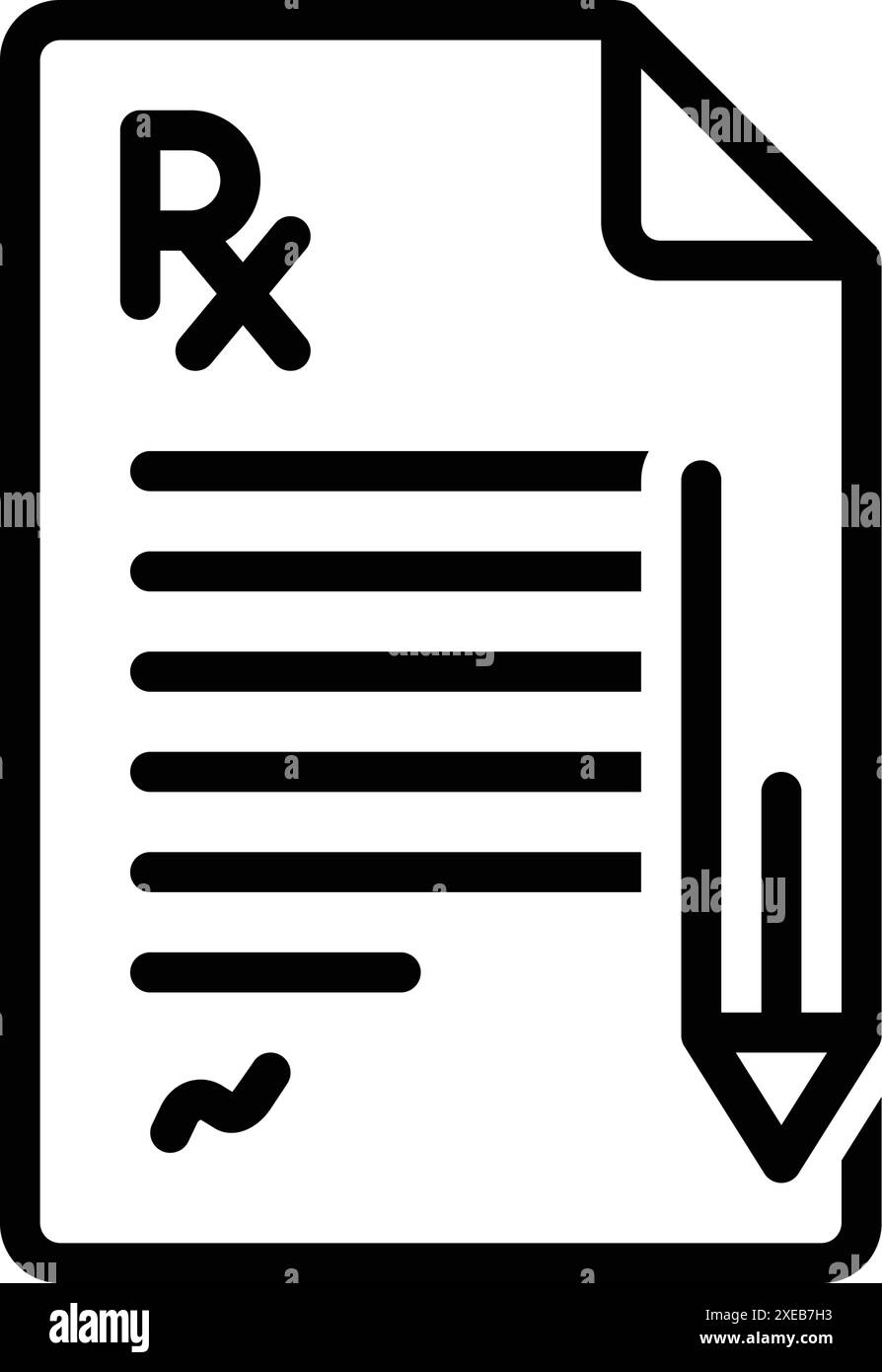 Prescription pad Black and White Stock Photos & Images - Alamy