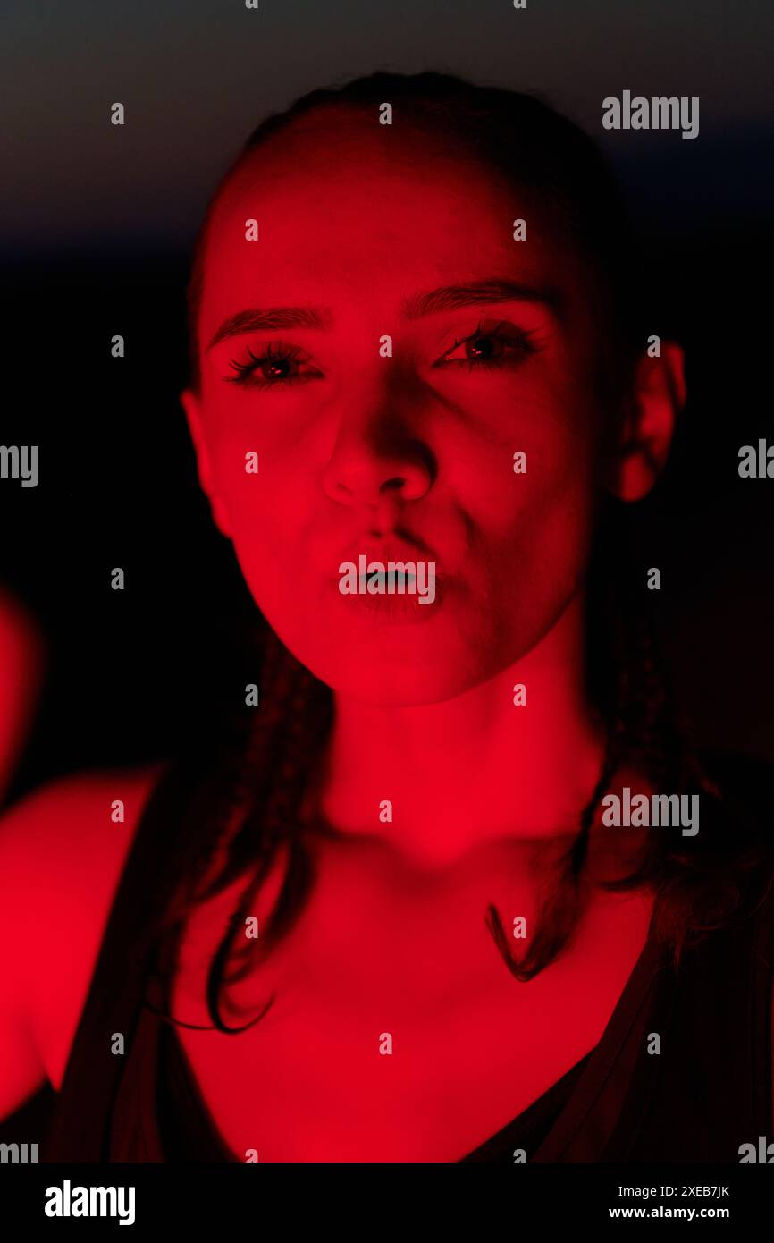 Nighttime marathon hi-res stock photography and images - Alamy