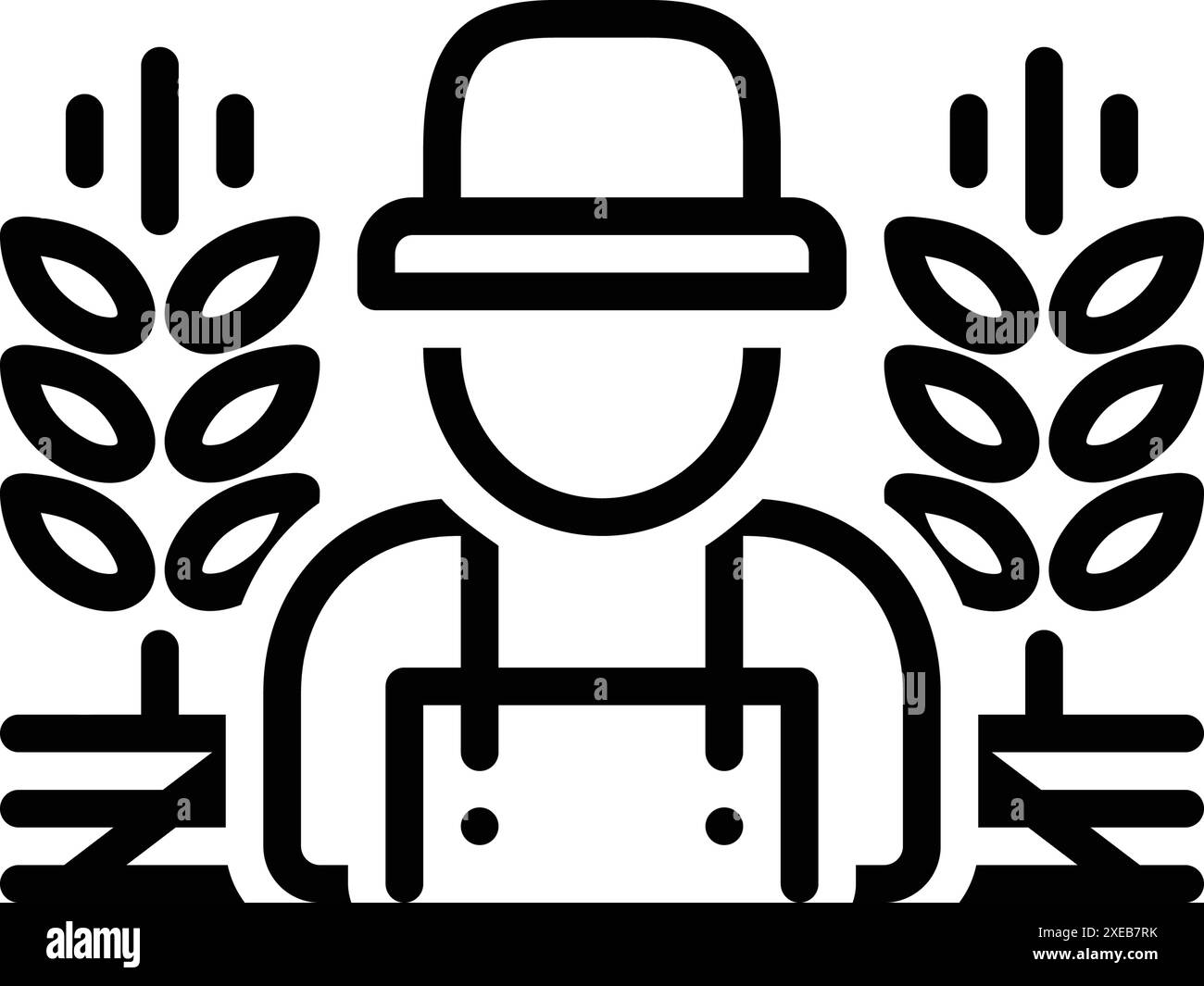 Icon for rural,country man Stock Vector Image & Art - Alamy