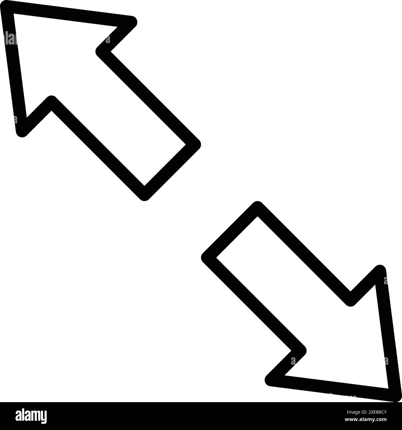 Icon for extend,arrow Stock Vector Image & Art - Alamy