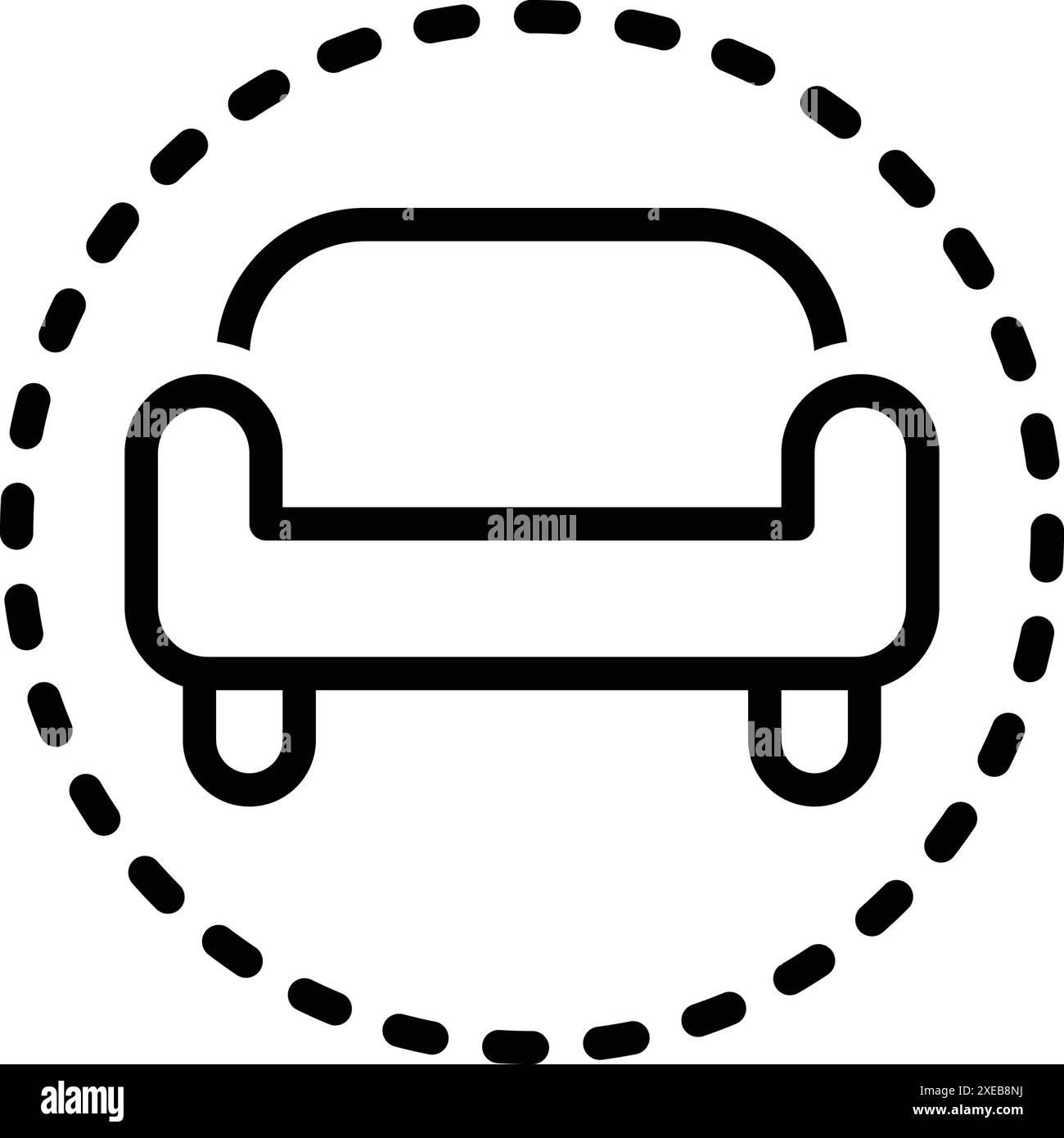 Icon for comfortable,couch Stock Vector Image & Art - Alamy