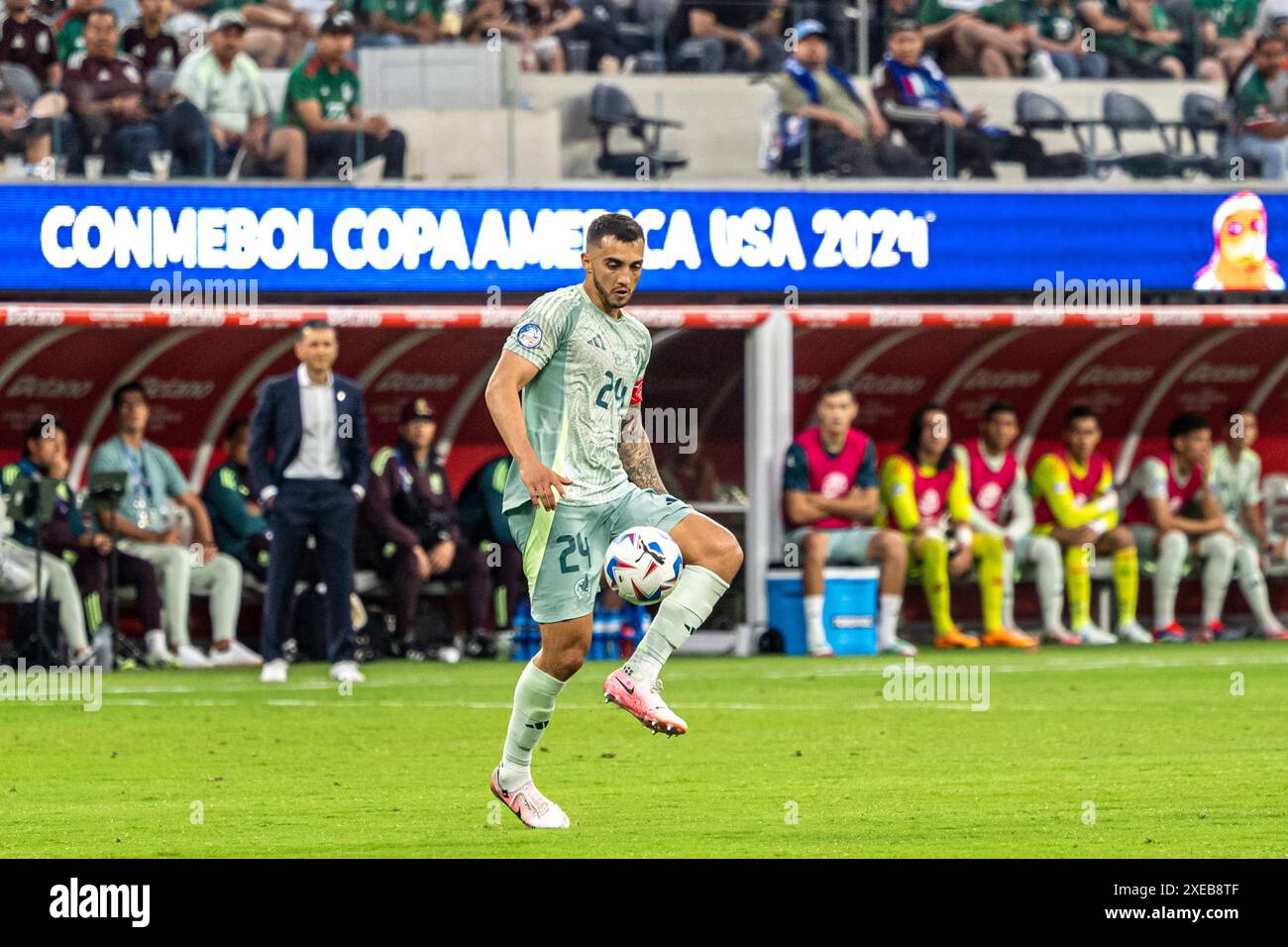 Inglewood, United States. 27th June, 2024. Luis Chavez of Mexico during ...