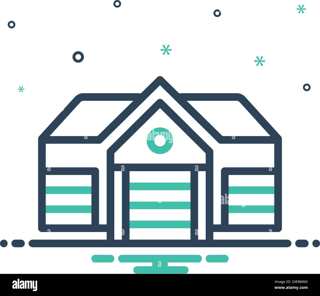 Shed symbol Cut Out Stock Images & Pictures - Alamy