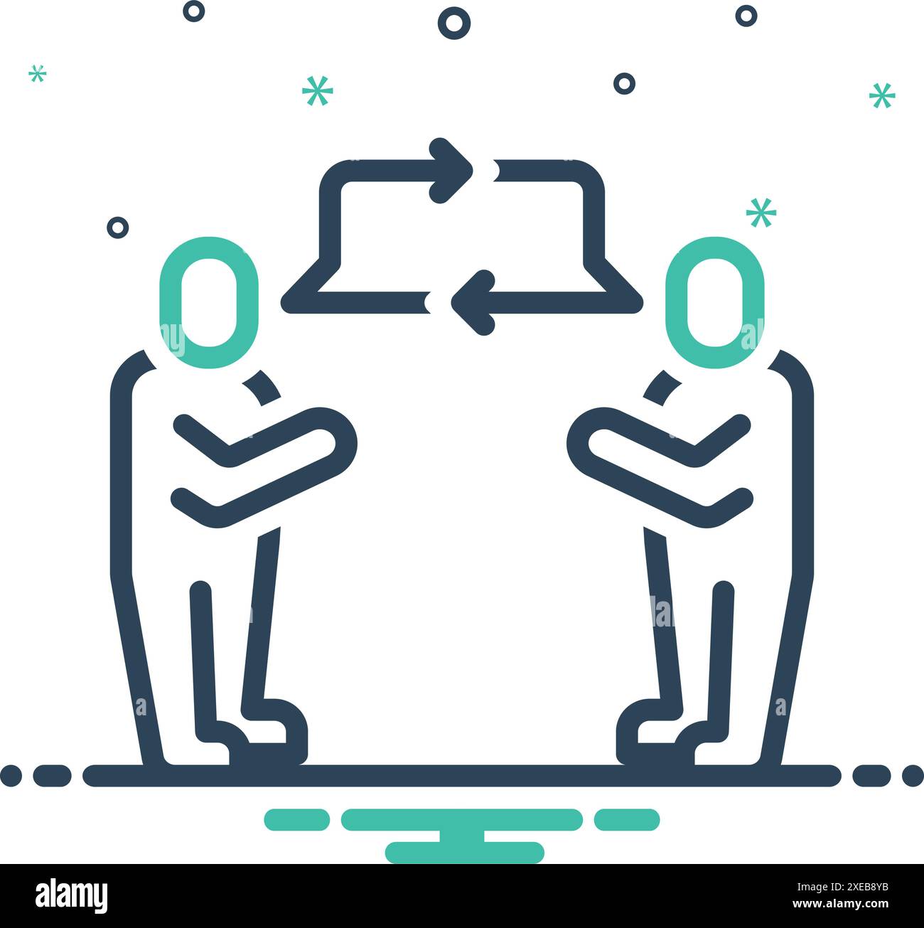 Icon for communication, dialogue Stock Vector Image & Art - Alamy