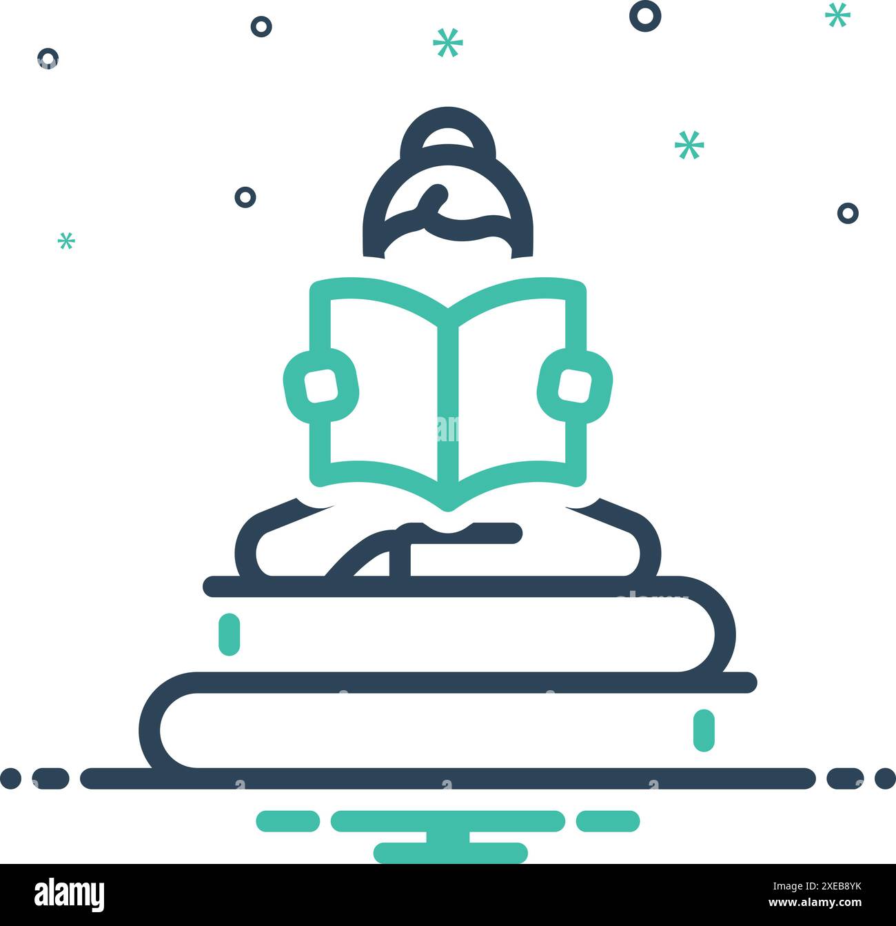 Icon for reading, read Stock Vector Image & Art - Alamy