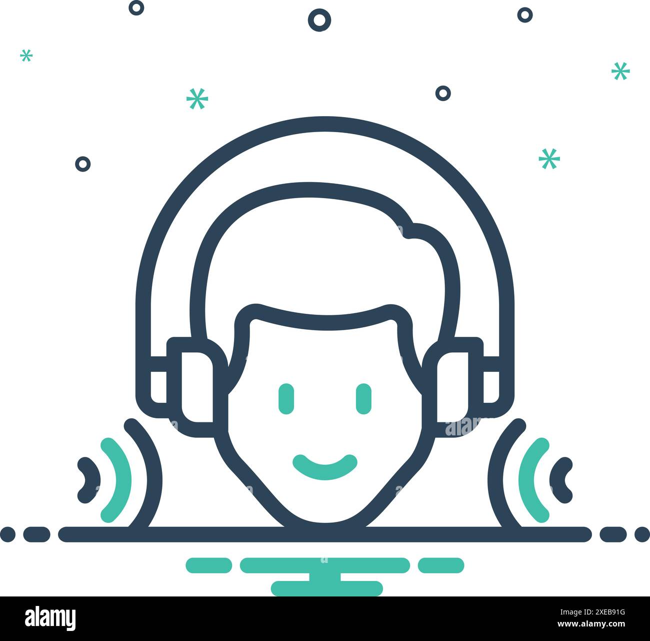 Icon for listening, hearing Stock Vector Image & Art - Alamy