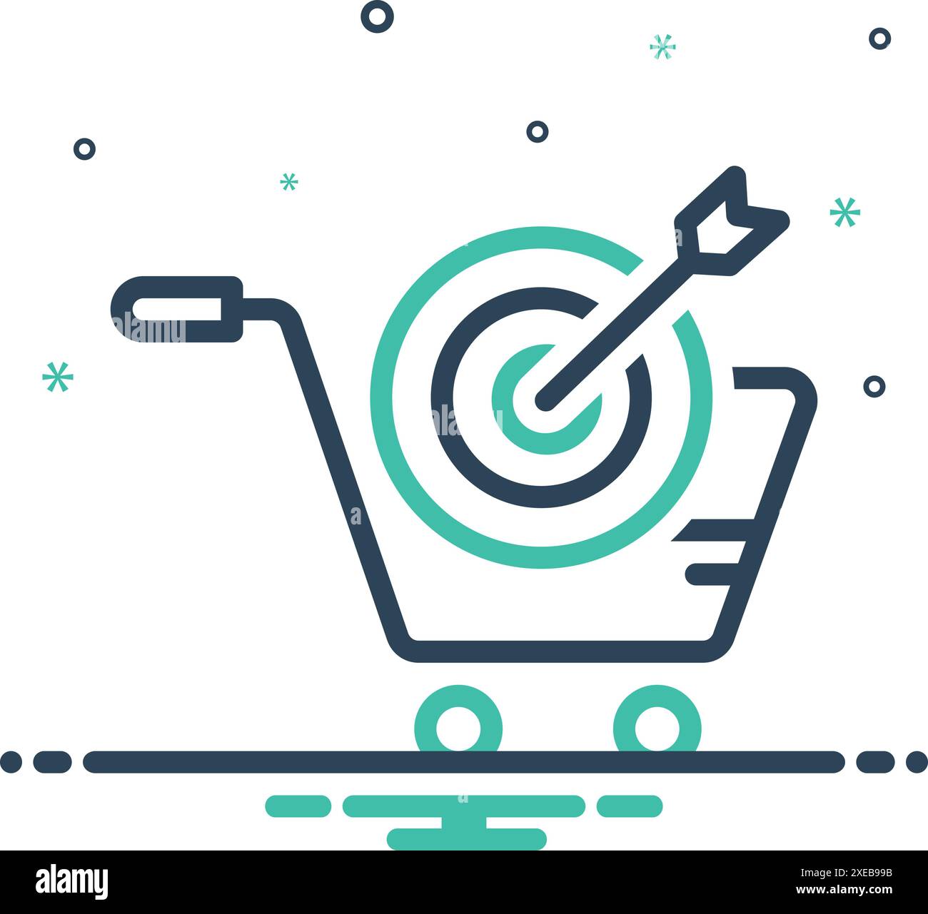 Shopping central Stock Vector Images - Alamy