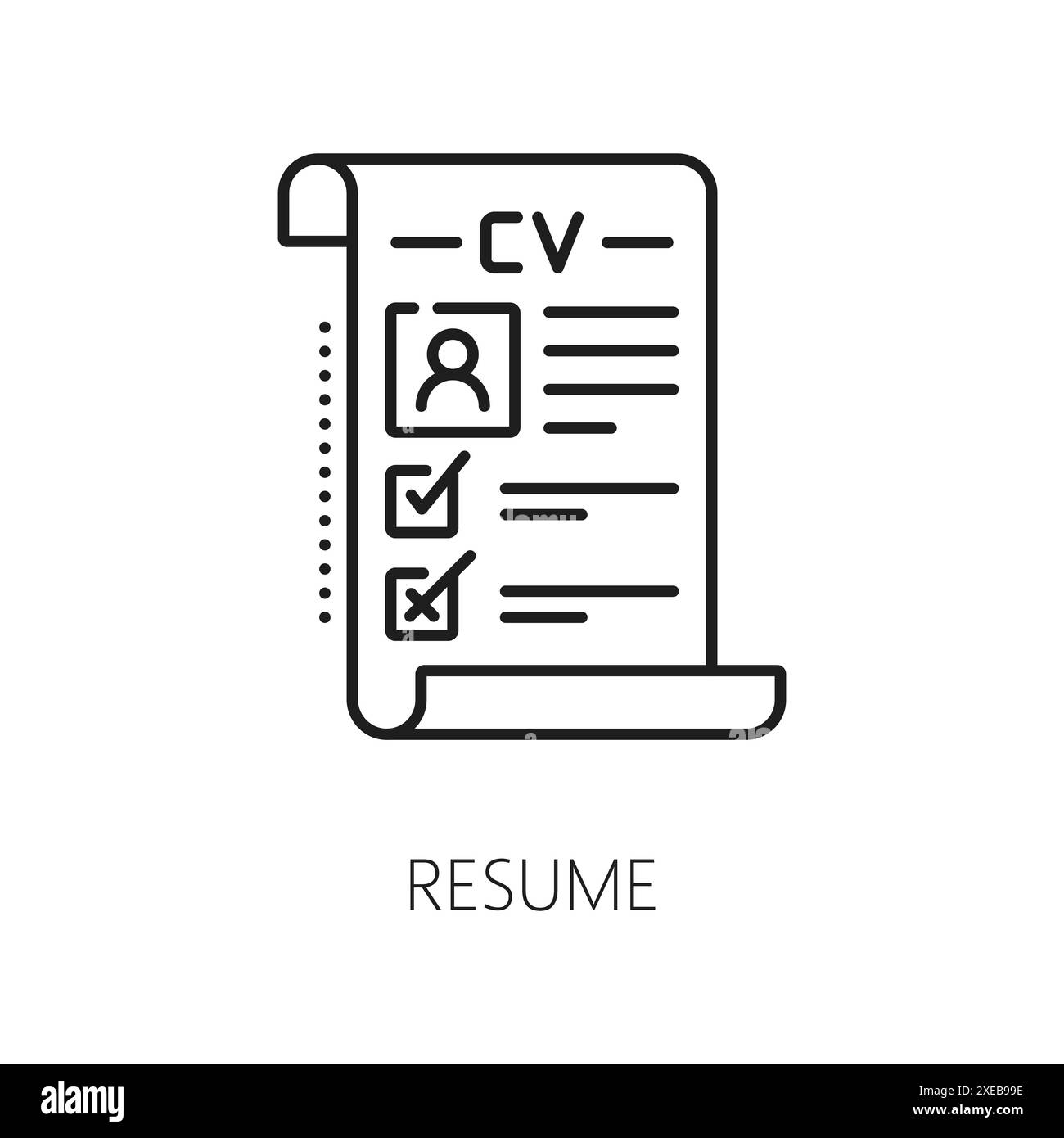 Professional summary Stock Vector Images - Alamy