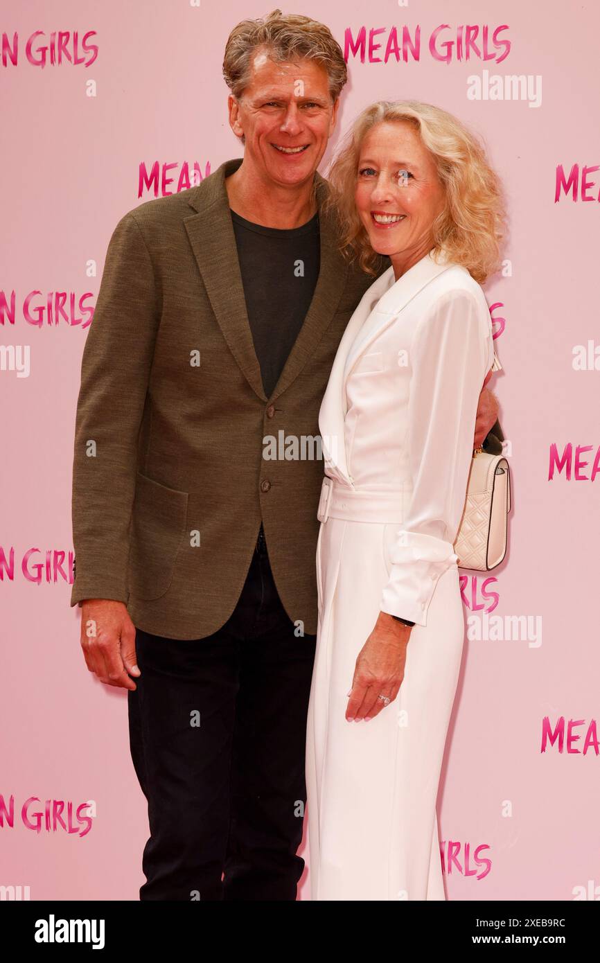 London, UK. 26th June, 2024. Andrew Castle and Sophia Castle attend the ...