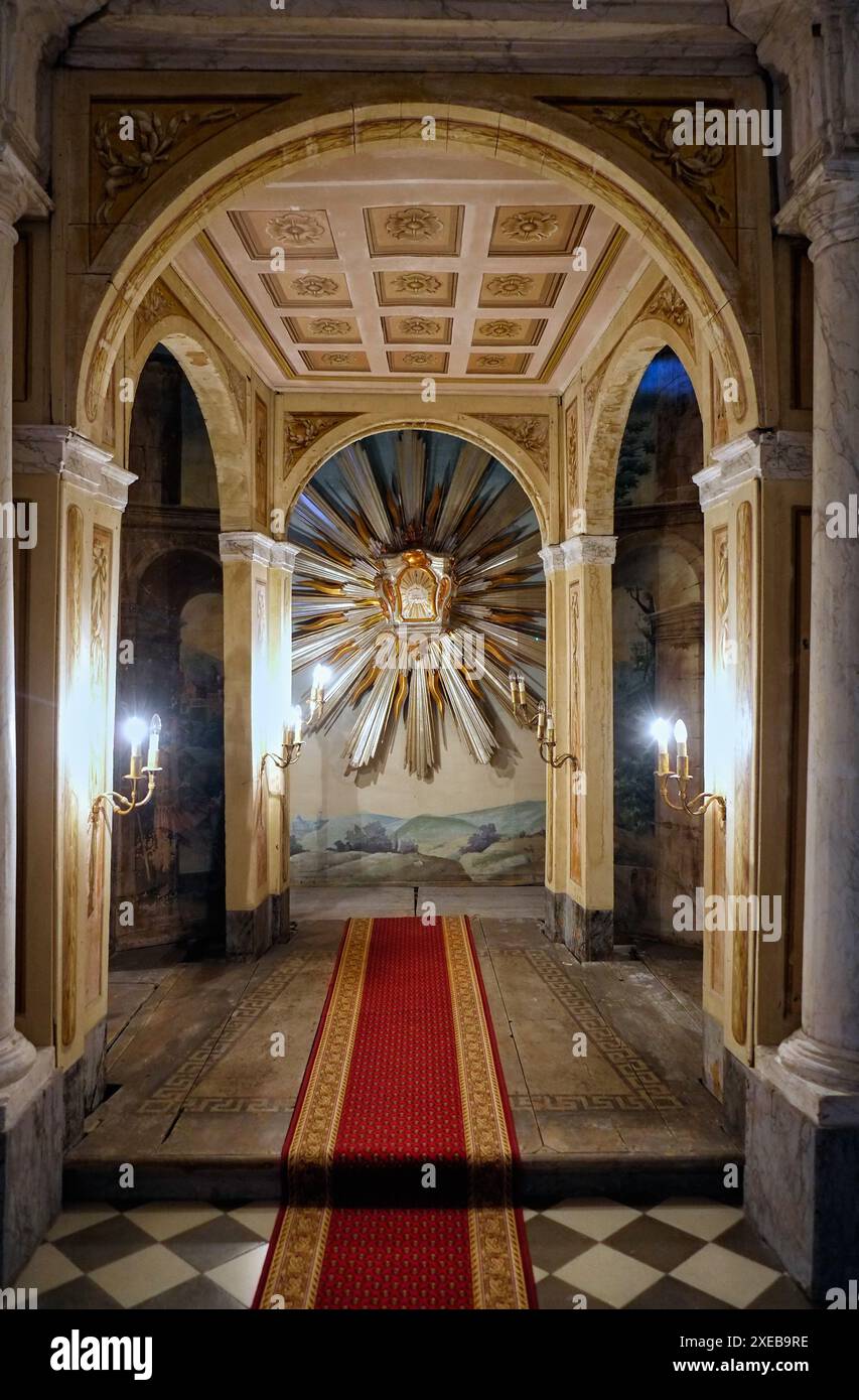 An interior in the Wignacourt Museum. Rabat. Malta Stock Photo - Alamy