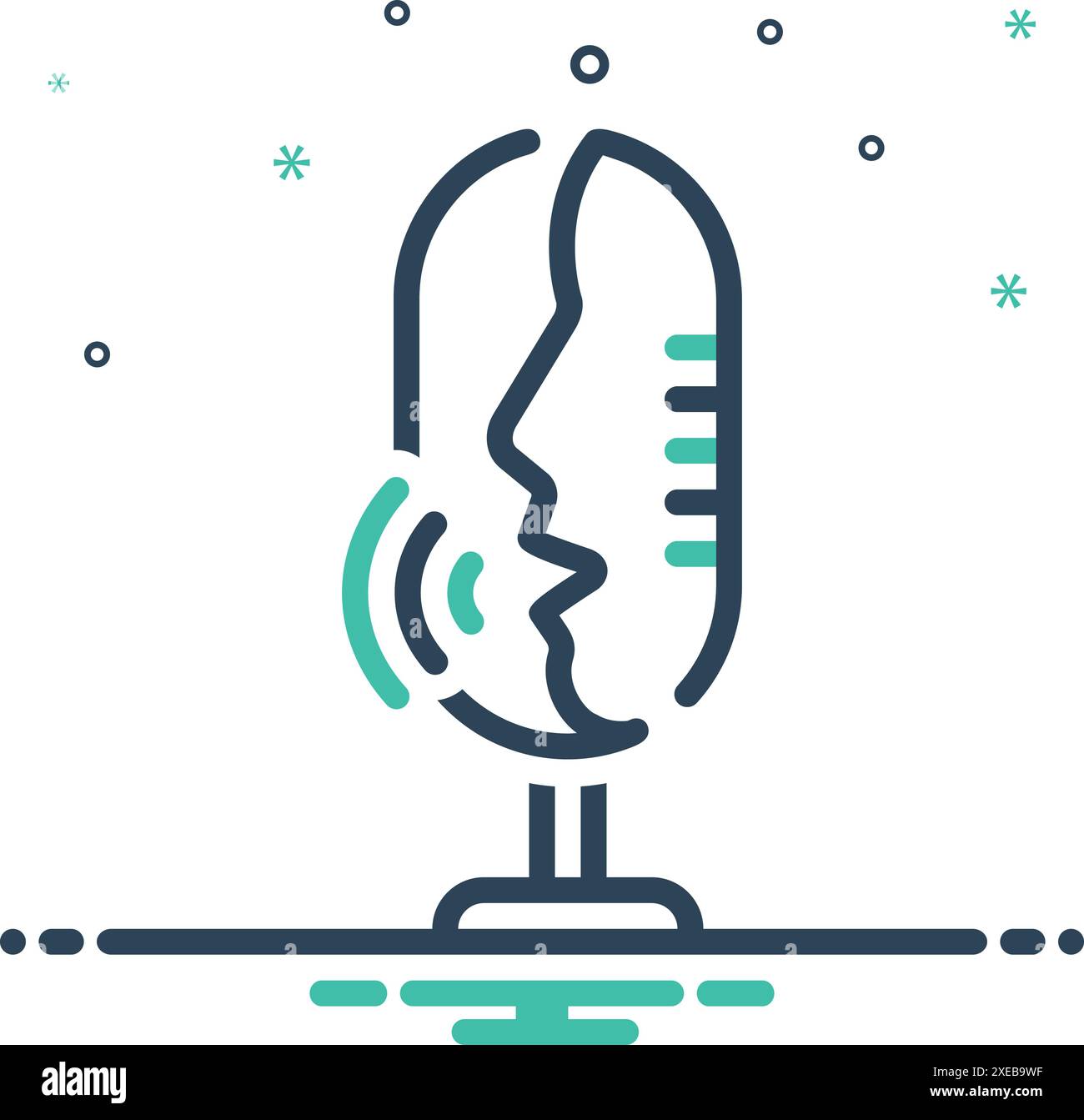 Icon for speak, say Stock Vector Image & Art - Alamy