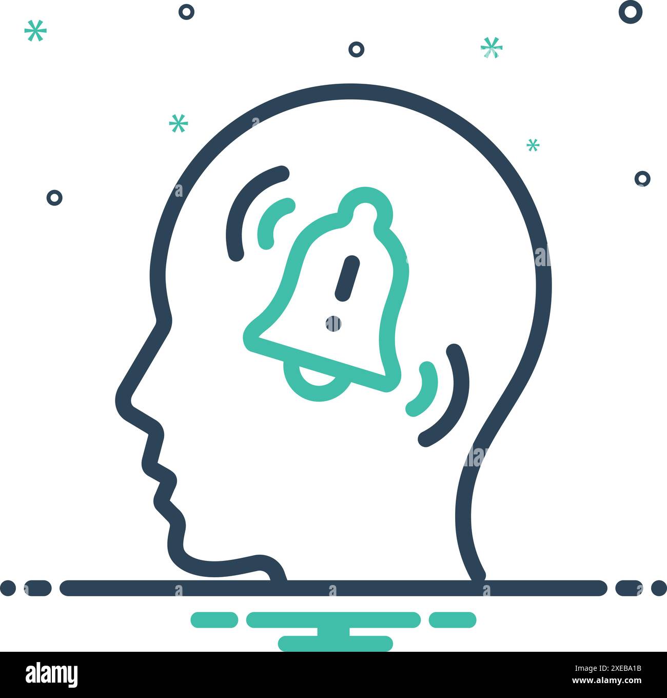 Self awareness icon vector Cut Out Stock Images & Pictures - Alamy