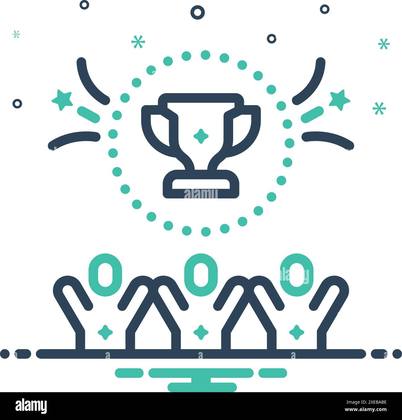 Icon for achievement, accomplishment Stock Vector Image & Art - Alamy