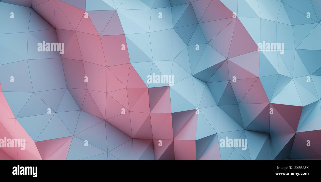 triangle shape abstract wallpaper backgrounds. 3d rendering Stock Photo ...