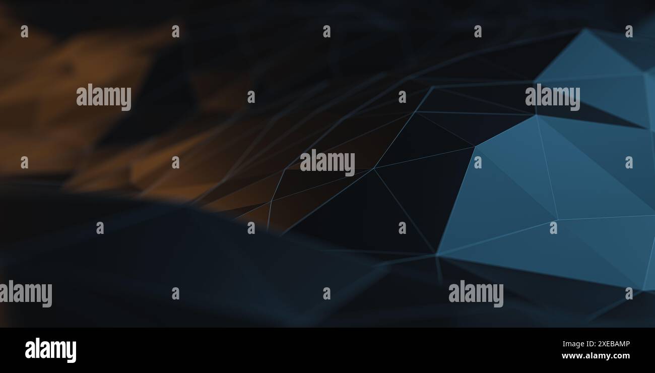 triangle shape abstract wallpaper backgrounds. 3d rendering Stock Photo ...