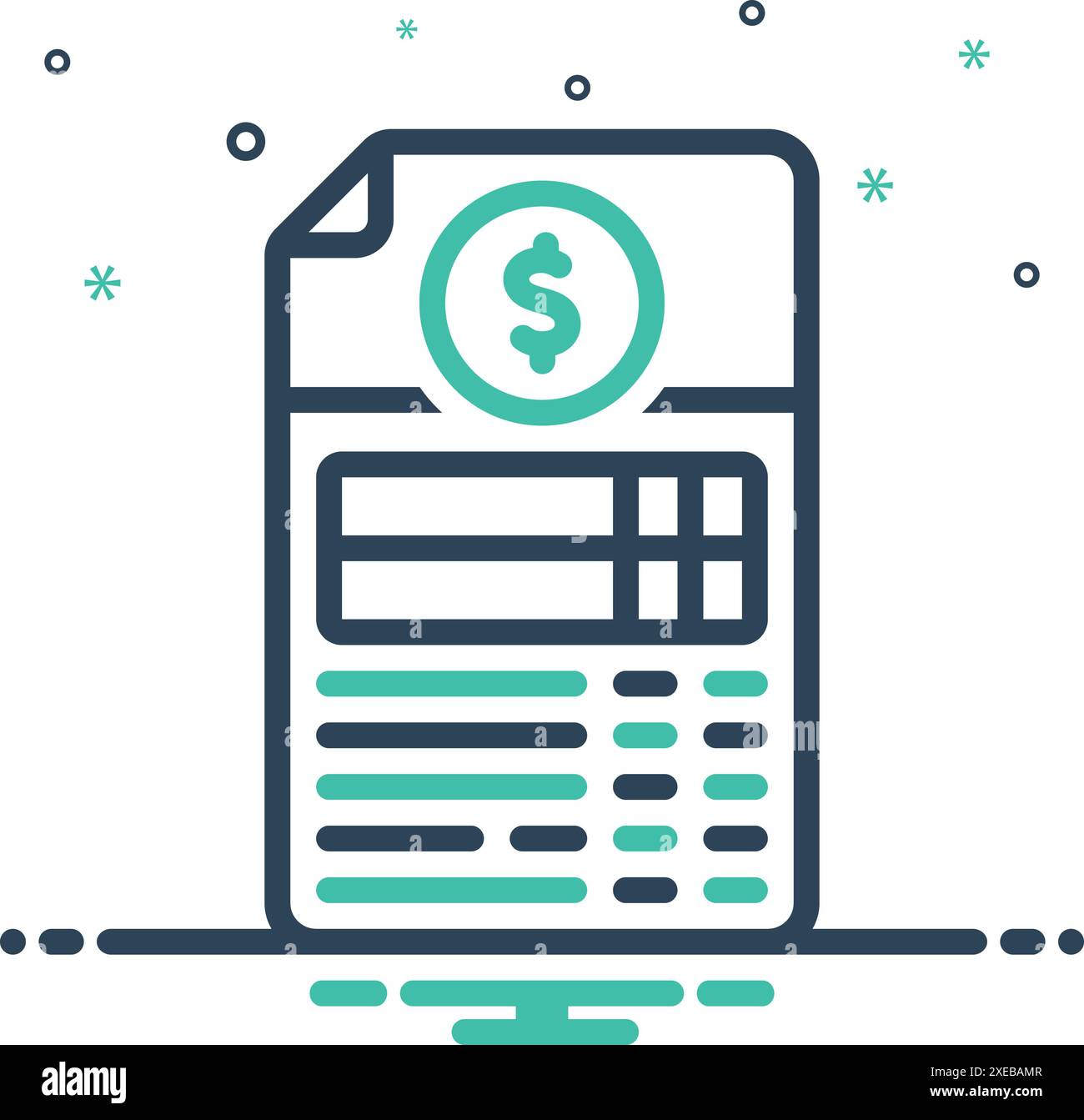 Icon for invoice, waybill Stock Vector Image & Art - Alamy