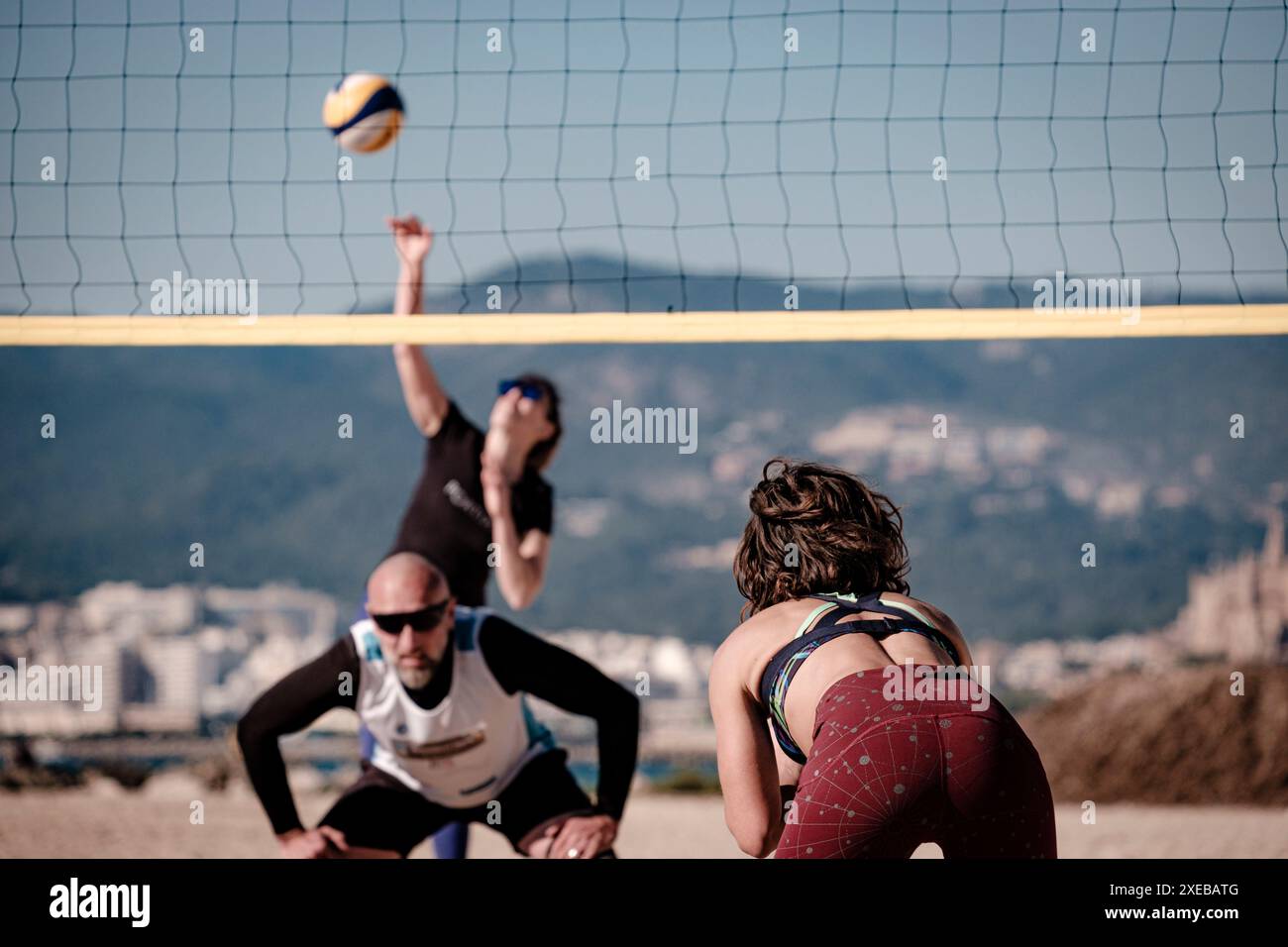 Volleyball surface hi-res stock photography and images - Alamy
