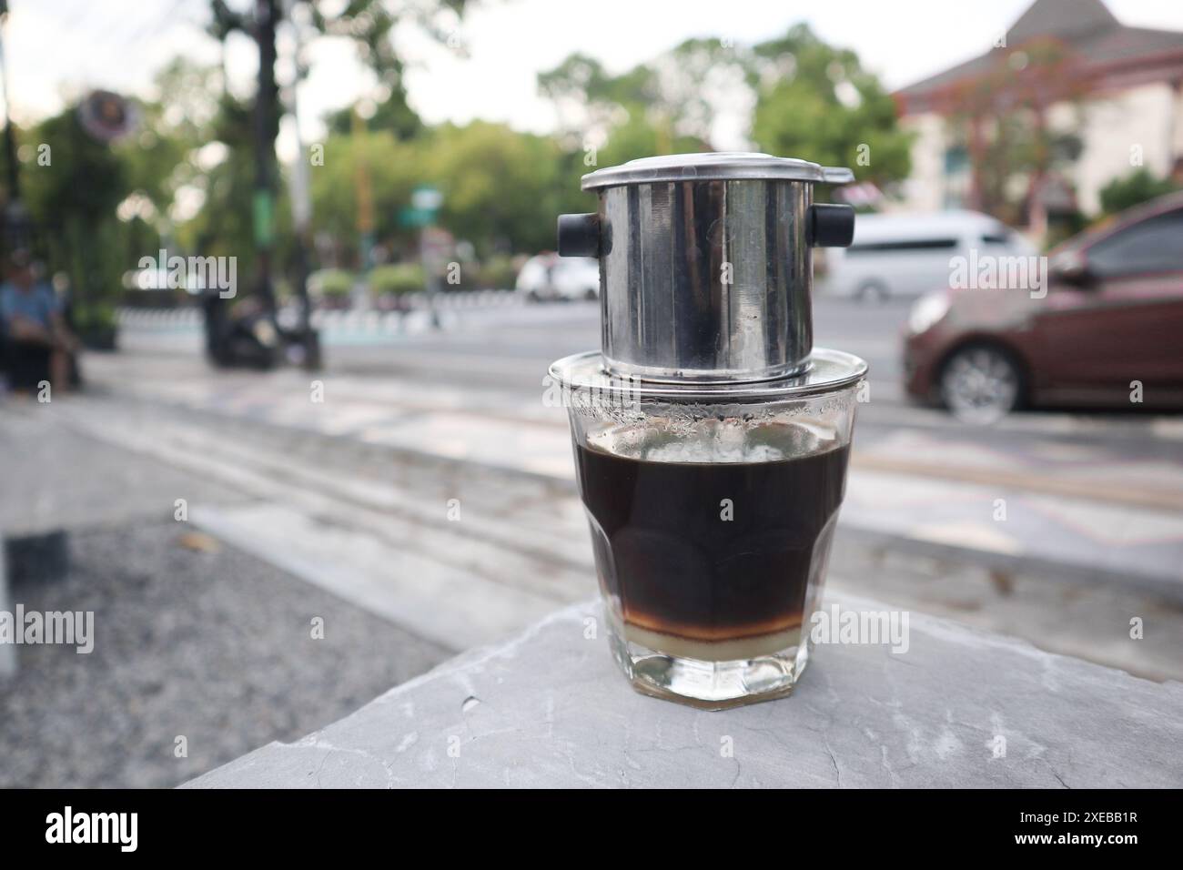 Vietnamese phin coffee maker hi-res stock photography and images - Alamy