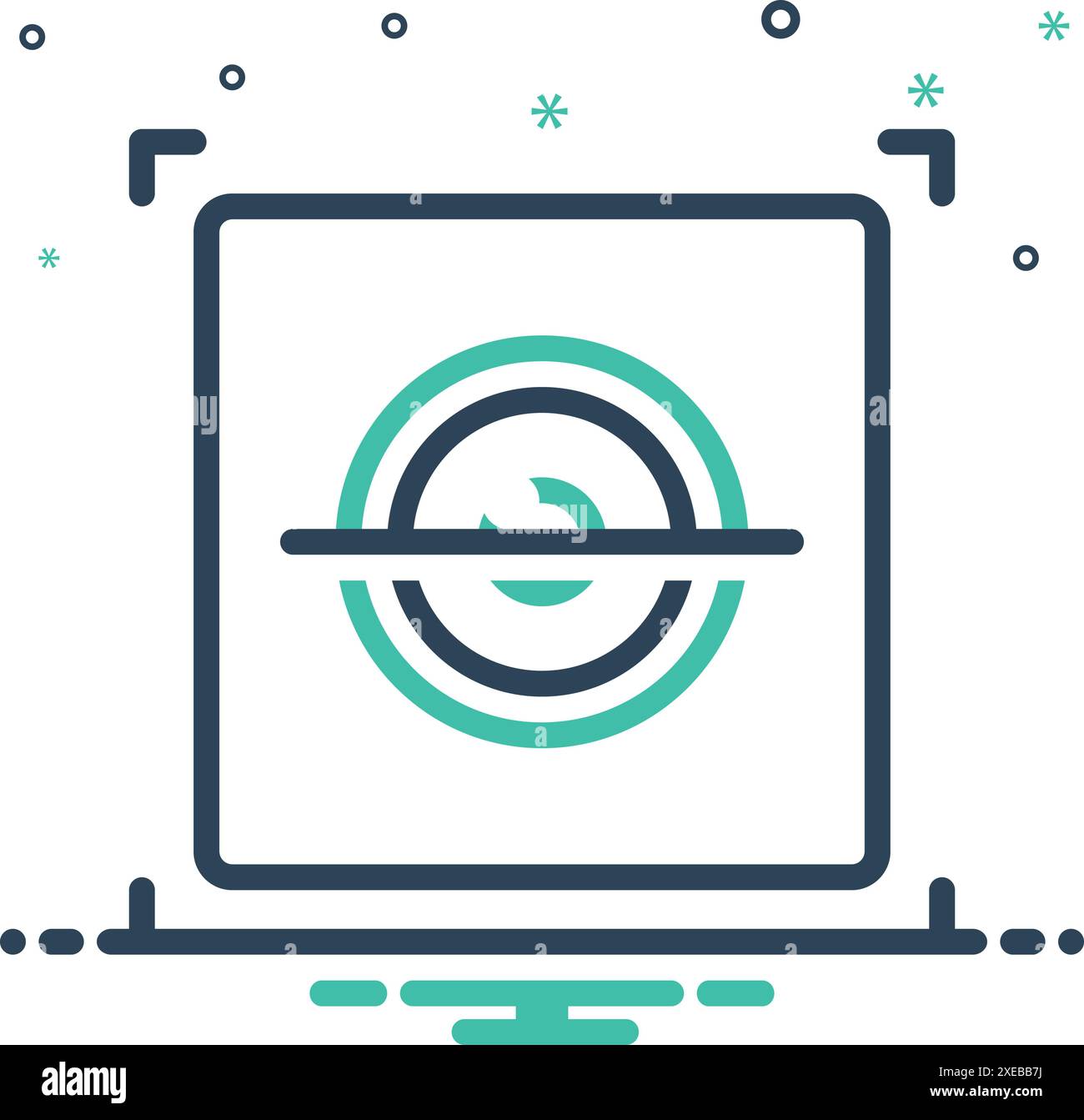 Icon for eye scan, eye Stock Vector Image & Art - Alamy