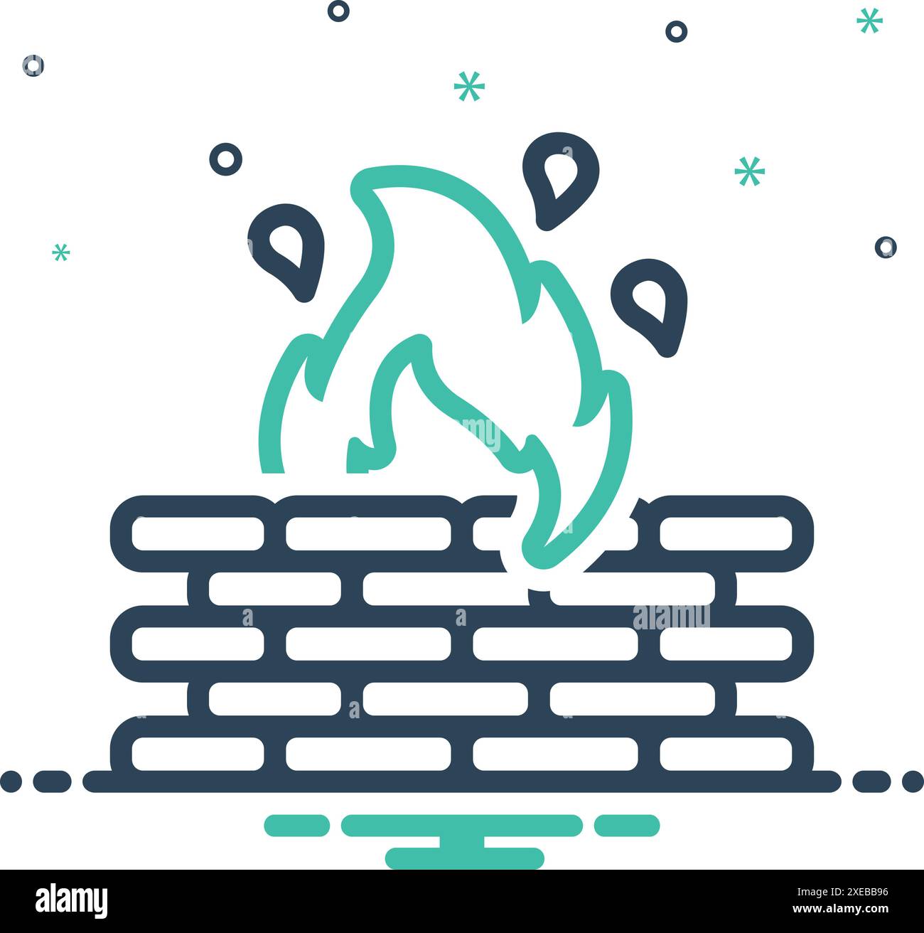 Icon for firewall, fire Stock Vector Image & Art - Alamy