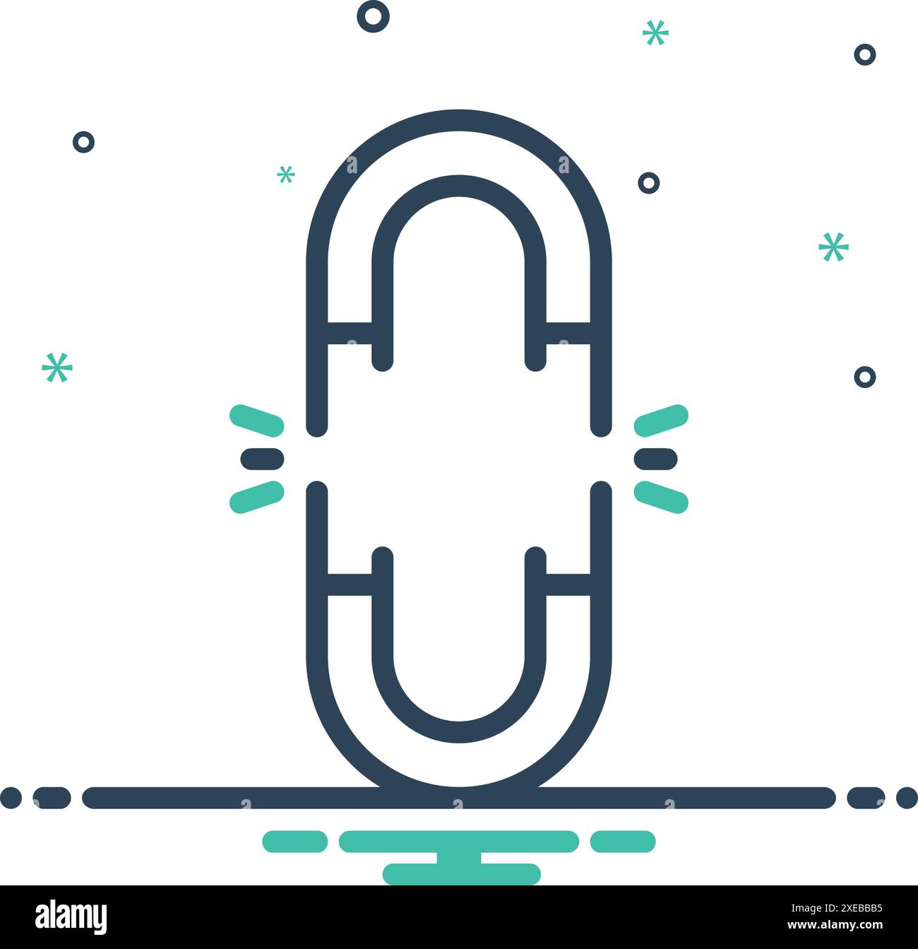 Icon for magnet, lodestone Stock Vector Image & Art - Alamy