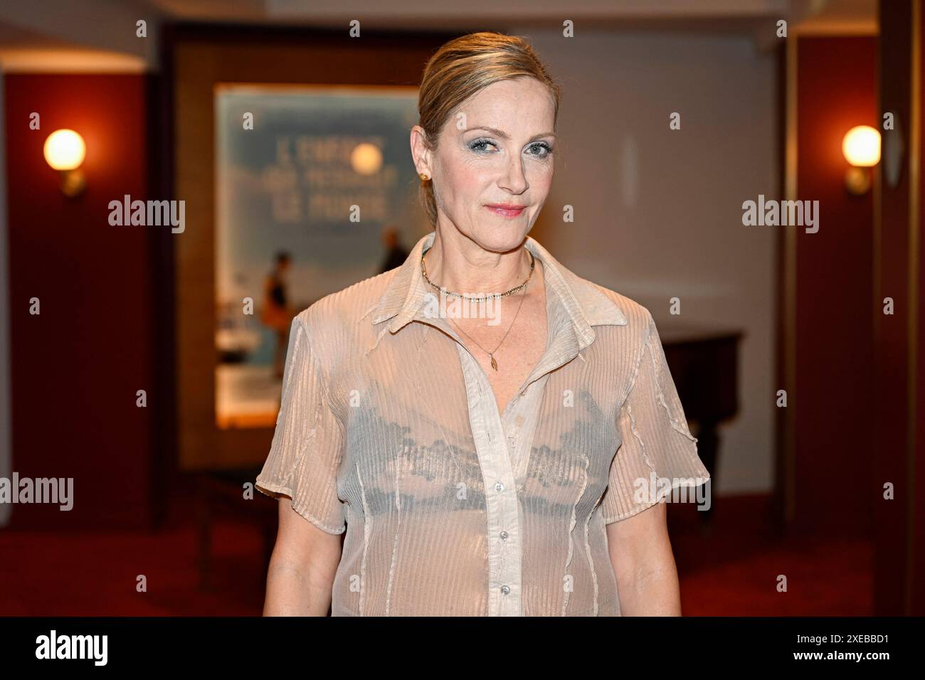 Paris, France. 26th June, 2024. Babsie Steger attending "L'enfant qui ...