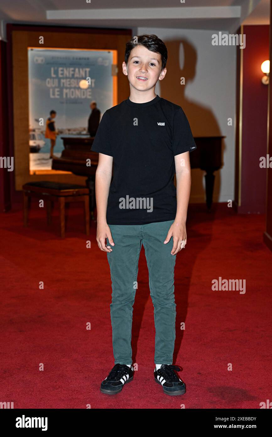 Paris, France. 26th June, 2024. Raphael Brottier attending "L'enfant ...