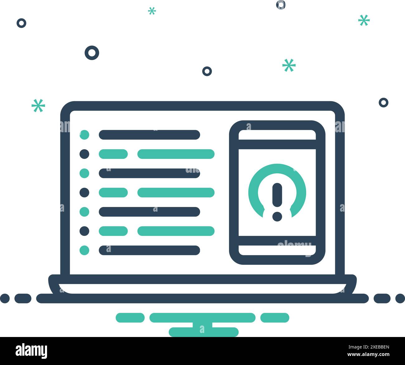 Icon code issue glitch hi-res stock photography and images - Alamy