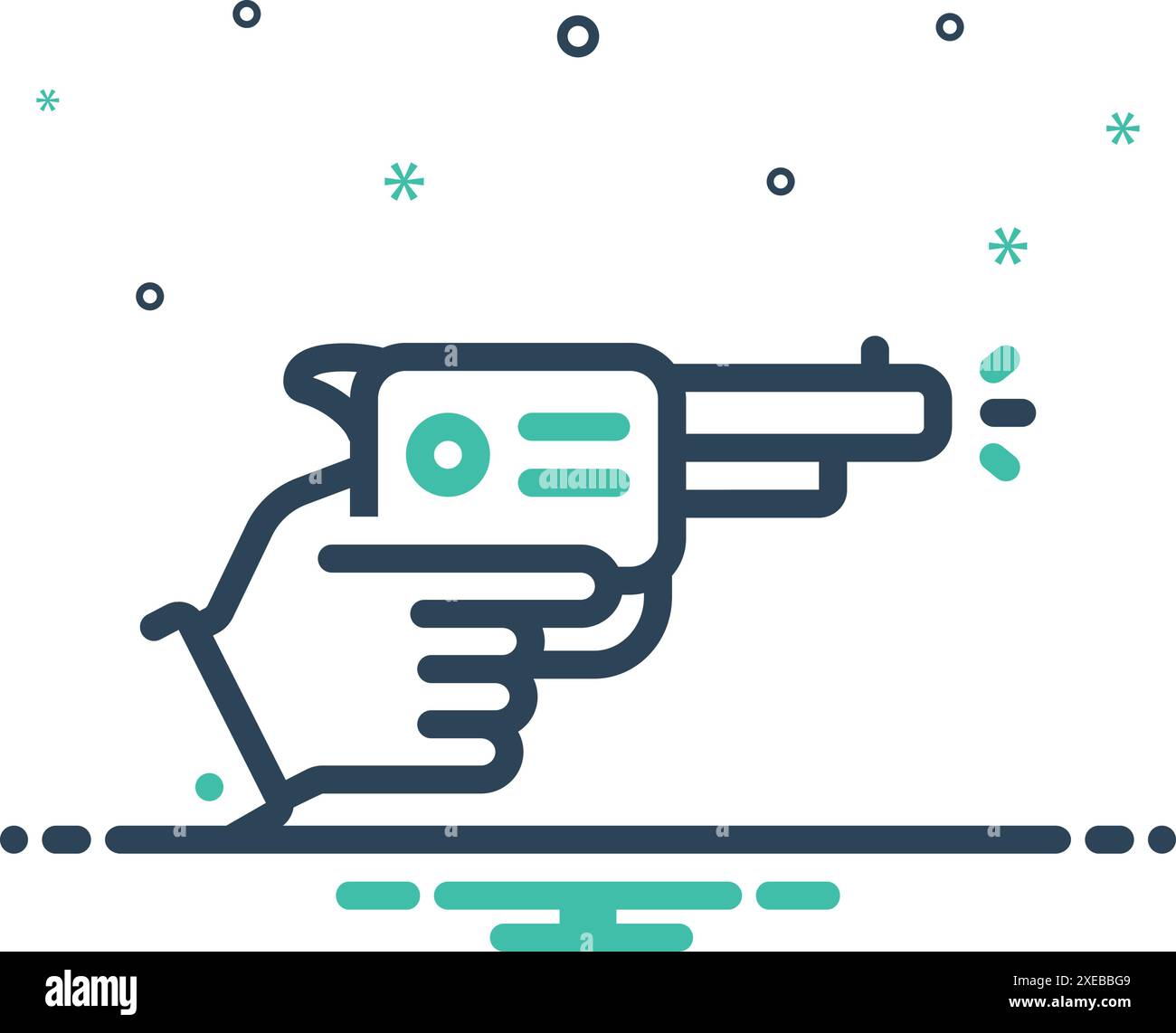 Icon for starting pistol, starting Stock Vector Image & Art - Alamy