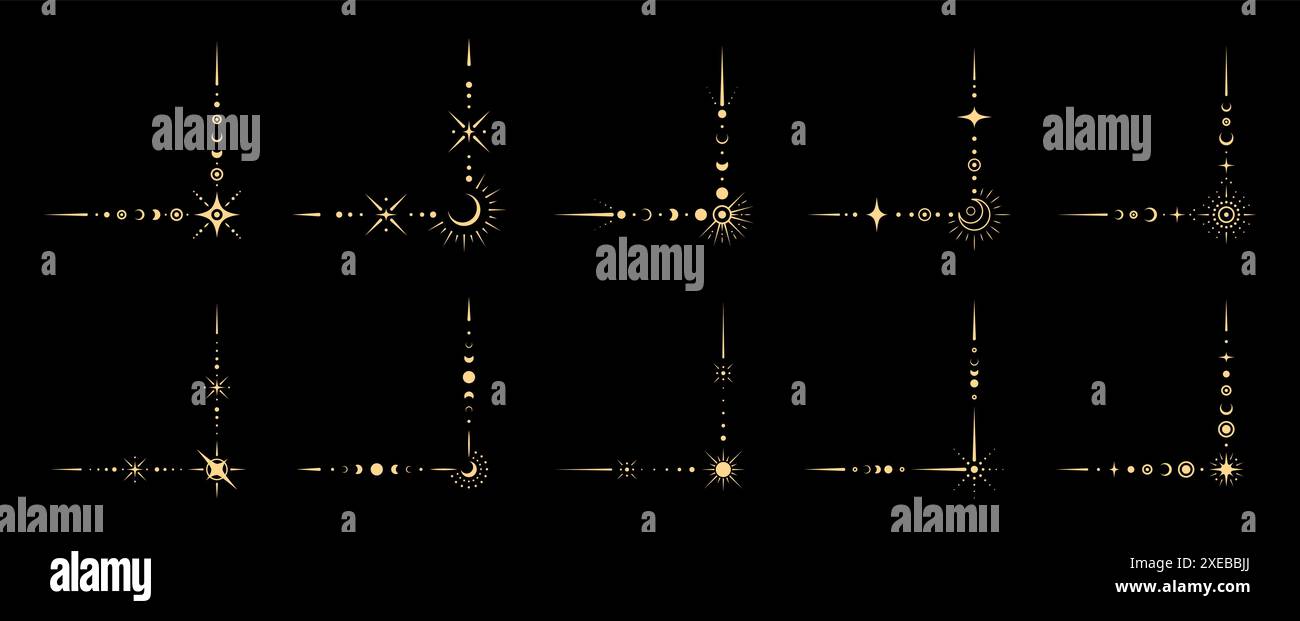 Golden tarot Stock Vector Images - Alamy