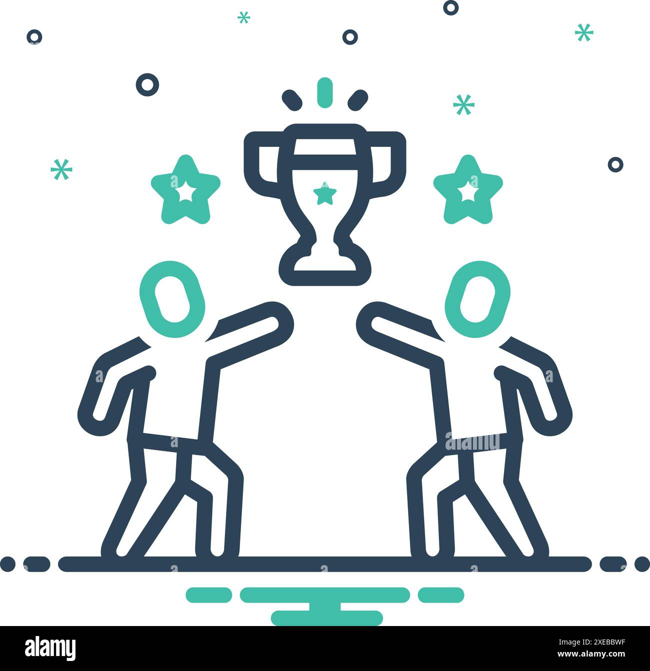 Icon for contestant, competitor Stock Vector Image & Art - Alamy