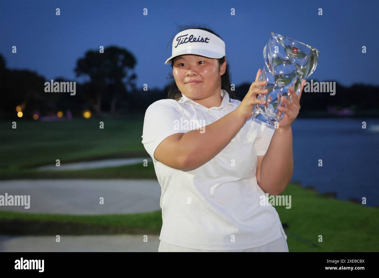 Pang Runzhi from China won the Singapore Ladies Masters held at Laguna ...