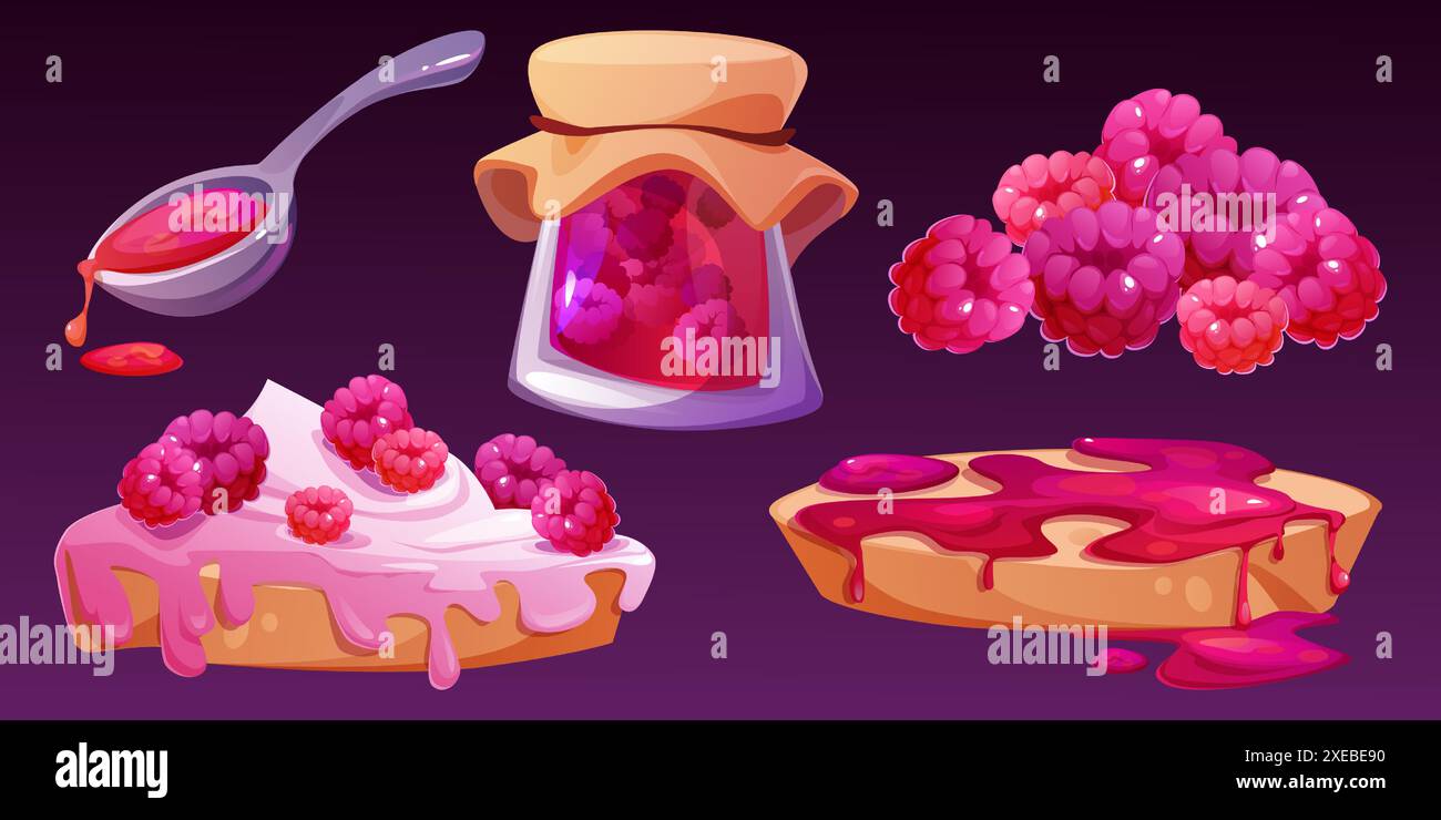 French jelly glass Stock Vector Images - Alamy