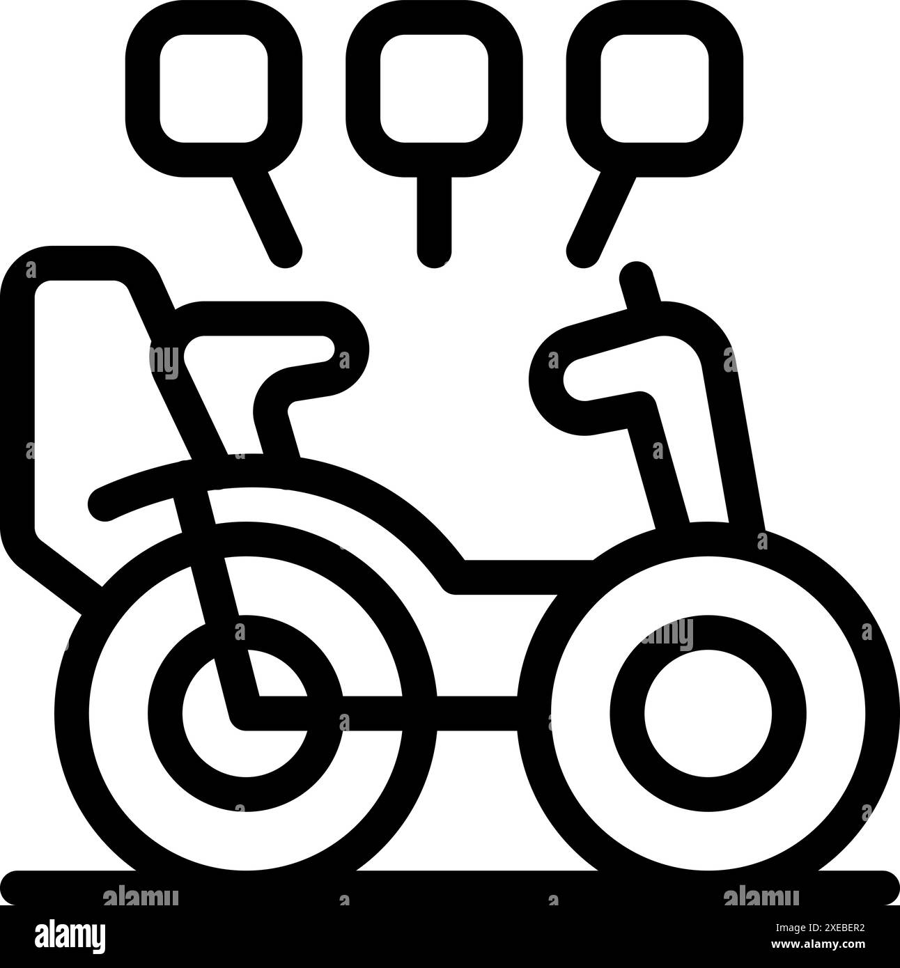 Scooter sharing platform Stock Vector Images - Alamy