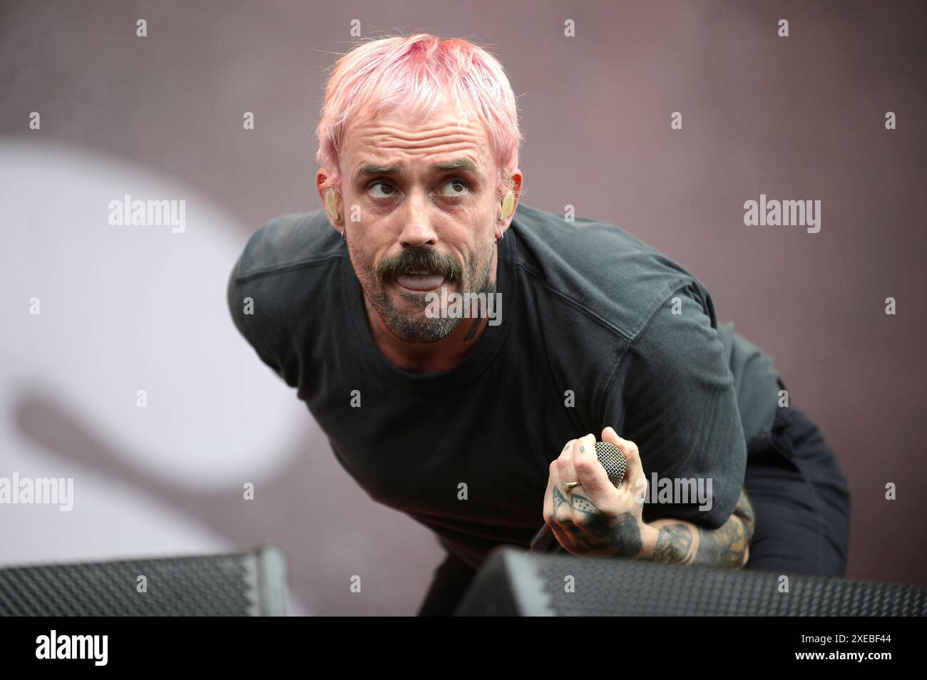 Idles live auf dem 26. Hurricane Festival 2024 am Eichenring. Scheeßel ...