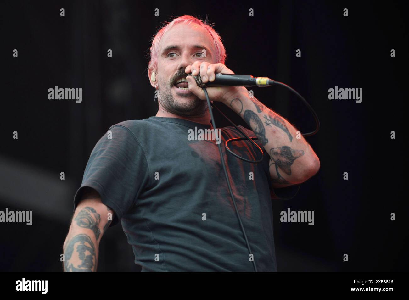 Idles live auf dem 26. Hurricane Festival 2024 am Eichenring. Scheeßel ... Idles live auf dem 26. Hurricane Festival 2024 am Eichenring. Scheeßel ...