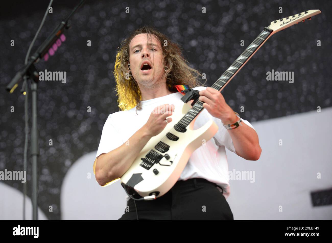 Idles live auf dem 26. Hurricane Festival 2024 am Eichenring. Scheeßel ...