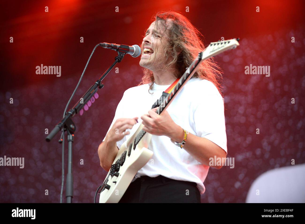 Idles live auf dem 26. Hurricane Festival 2024 am Eichenring. Scheeßel ...