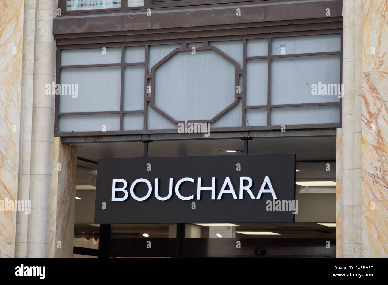 Bordeaux , France - 06 26 2024 : Bouchara logo text and sign French ...