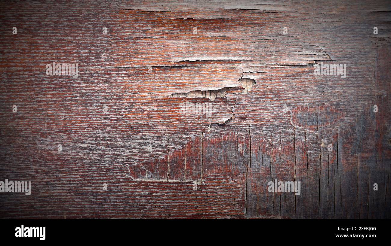 Old plywood background with dust and scratches Stock Photo - Alamy