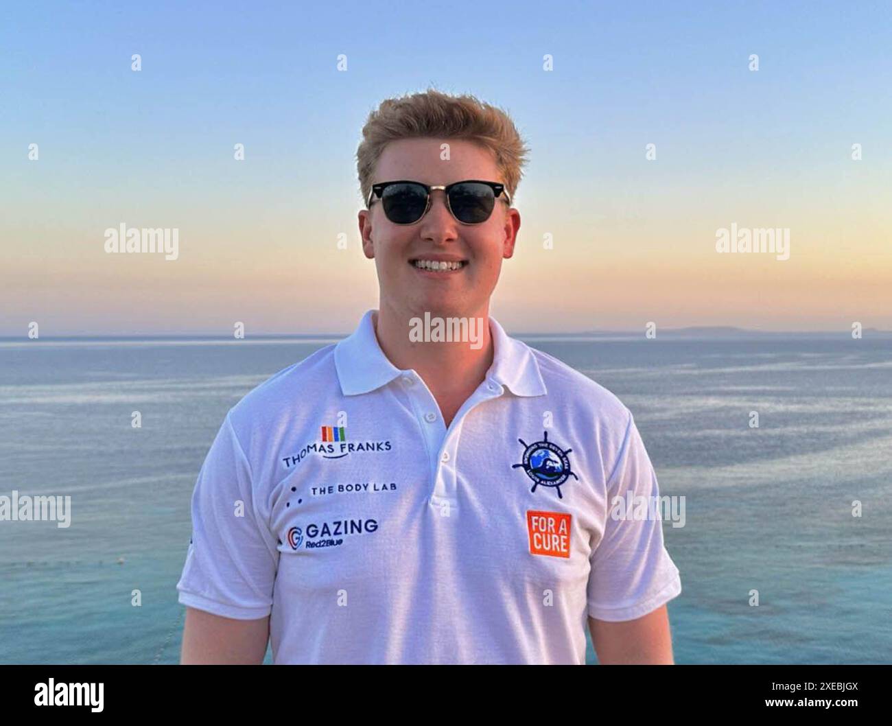 Undated handout photo of Louis Alexander. The explorer aiming to ...