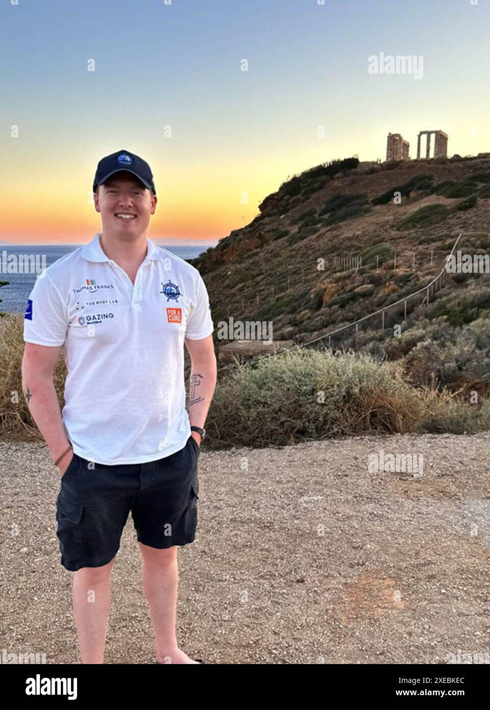 Undated handout photo of Louis Alexander. The explorer aiming to ...