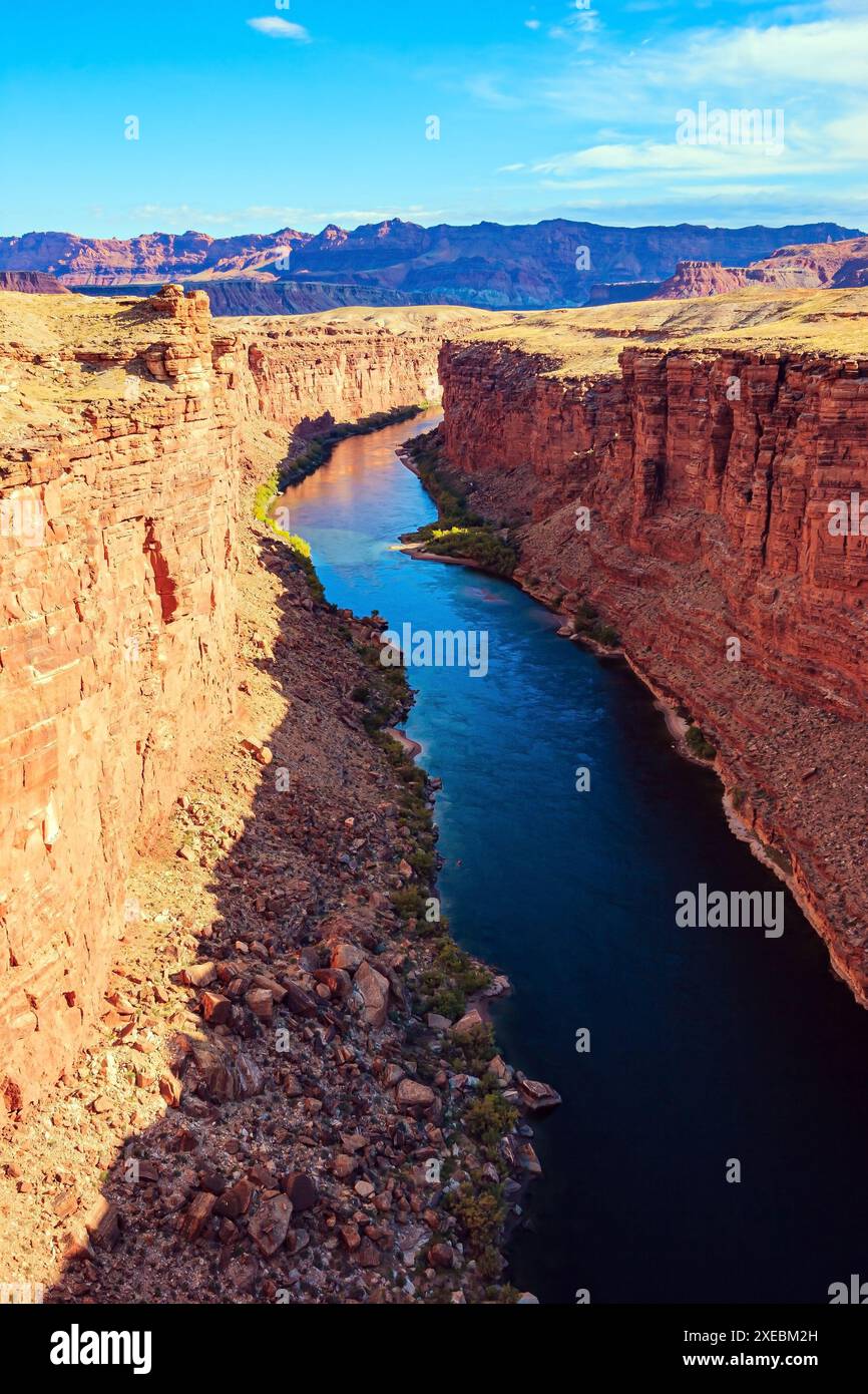 Deep and narrow canyon Stock Photo - Alamy